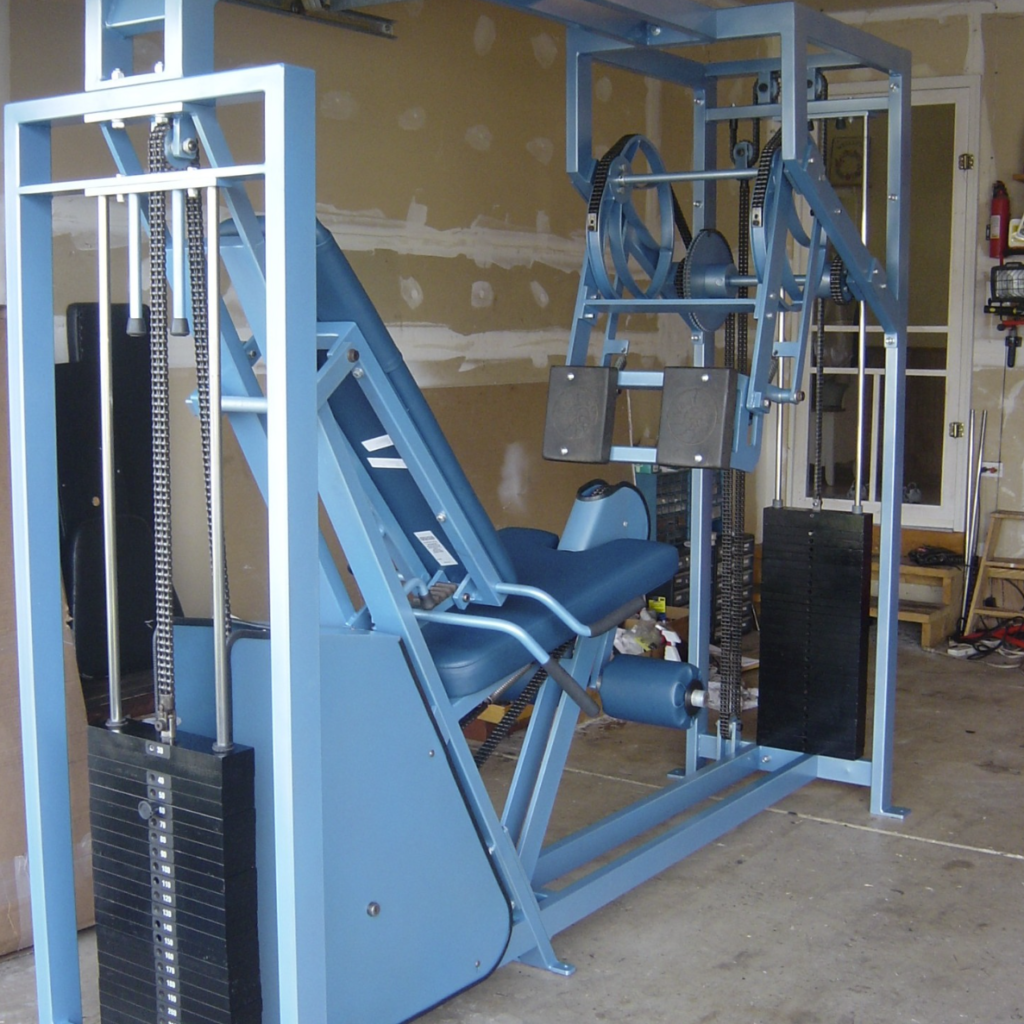 Custom Modified Nautilus Compound Leg Machine | High Intensity Business ...